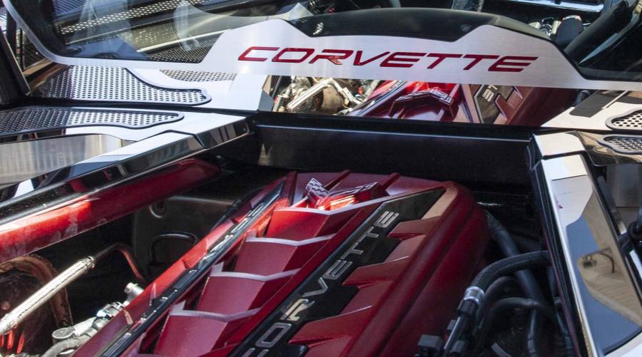 American Car Craft 2020-2024 C8 Corvette Coupe - Rear Crossmember ...