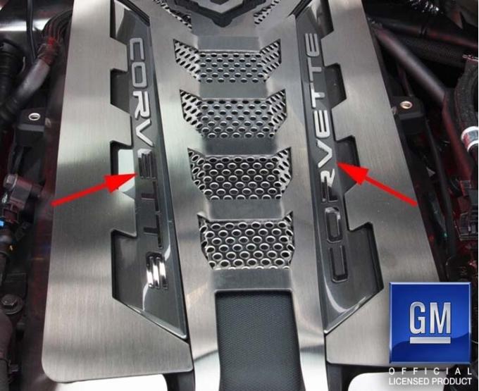 American Car Craft 2020-2024 C8 Corvette Coupe - Engine Shroud CORVETTE ...