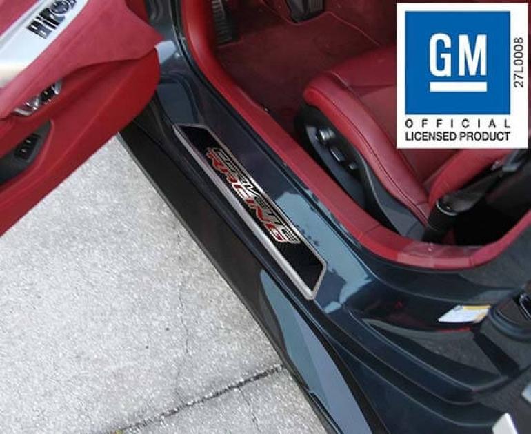 American Car Craft 2020-2024 C8 Corvette Coupe - Replacement Door Sills ...