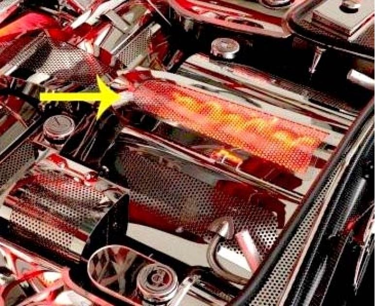 American Car Craft 1997-2004 C5/Z06 Corvette - Illuminated Plenum Cover ...