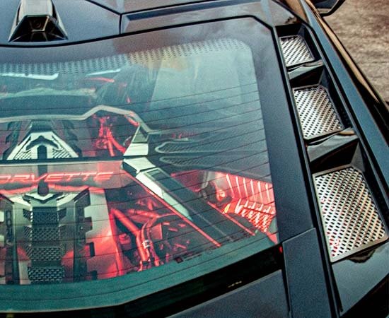 American Car Craft 2020-2024 C8 Corvette - Perforated Rear Hood Vent ...