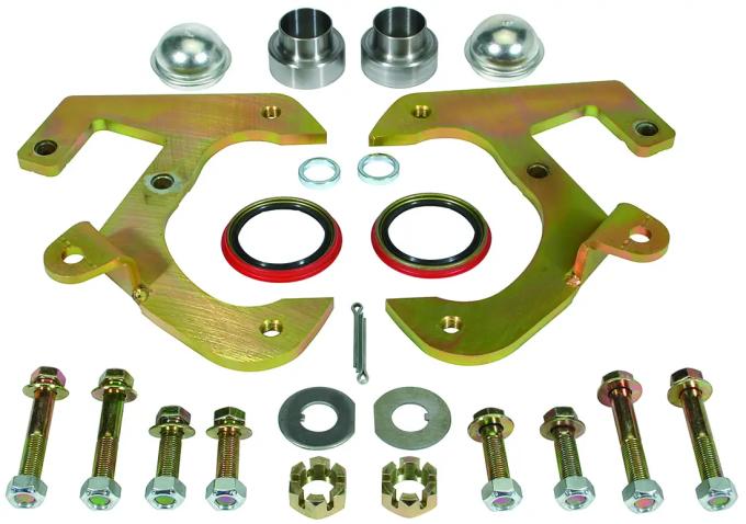 Classic Performance Disc Brake Bracket Kit - 5 Lug, 5x4.75 Bolt Pattern ...