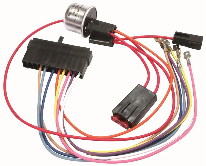 Classic Performance Tilt Column 4 Way Flasher Kit & Plug Adapter For 53 ...