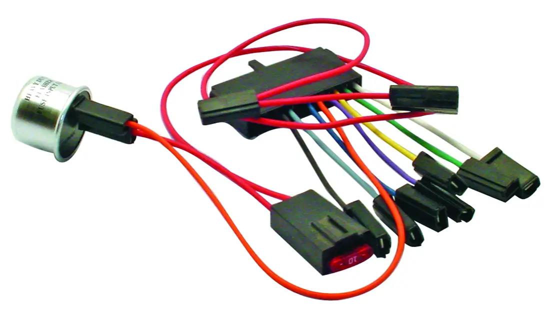 Classic Performance Tilt Column 4 Way Flasher Kit & Plug Adapter for 64 ...