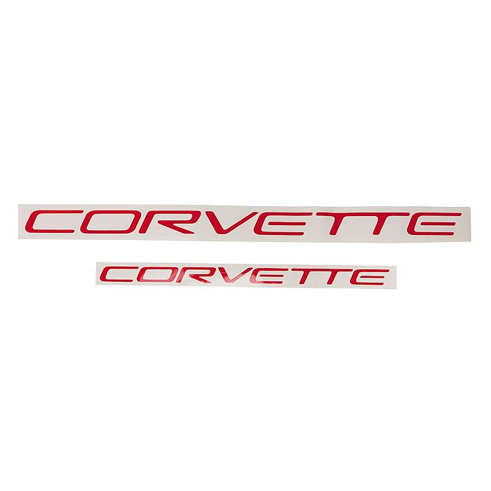 Corvette Corvette Lettering Kit, Front & Rear, 1997-2004 | Corvette Depot