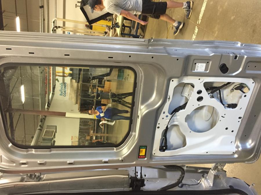 HushMat 2015-2023 Ford Transit-250 Rear Door Sound Deadening Insulation ...