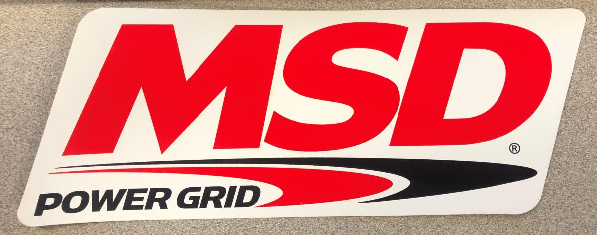 MSD Decal POWER GRID 9290 | Corvette Depot