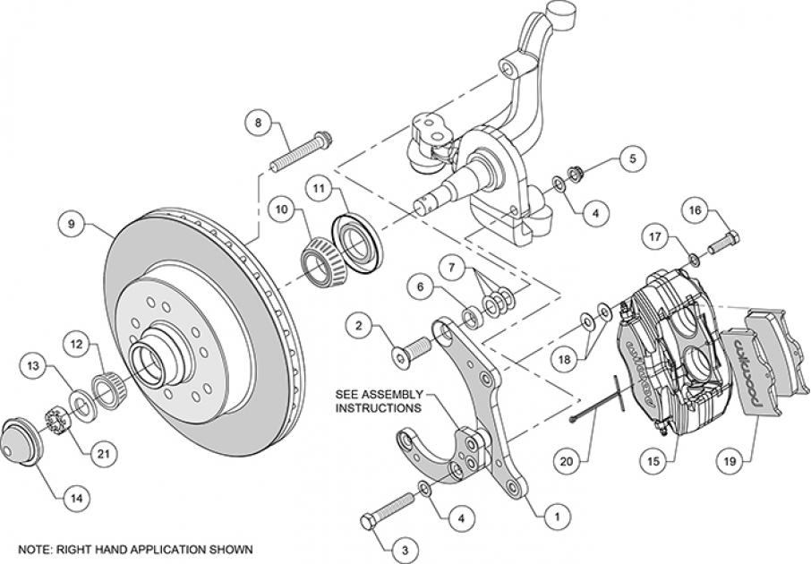 "air brake power cylinder assembly" | Corvette Depot