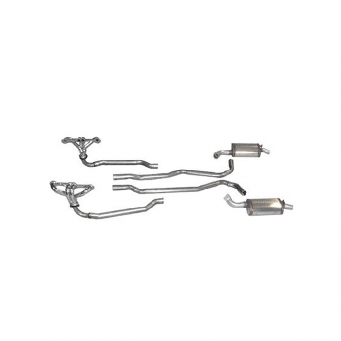 Corvette 4 Speed and TH-350 Exhaust System, With Headers and Magnaflow ...