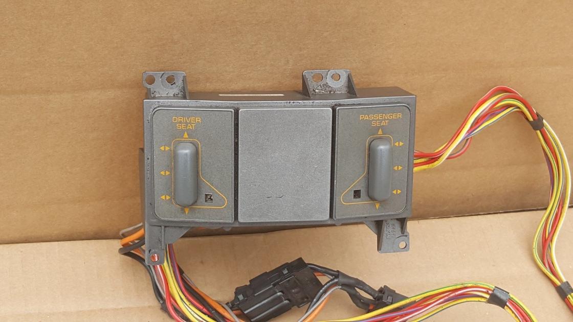 Corvette Power Seat Switch Control Switch, Left & Right, USED 1990-1991 ...
