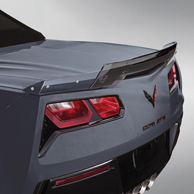 2017-2019 Chevrolet Corvette Spoiler W/Clear Bridge - Z06 Style ...