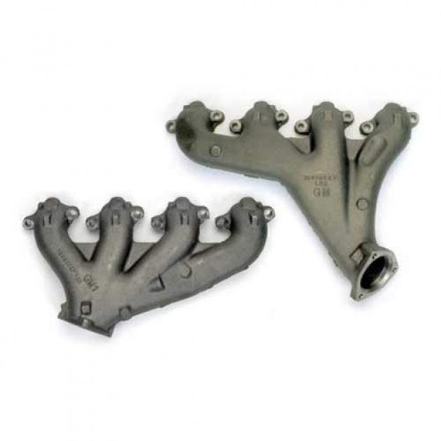 Corvette Exhaust Manifolds, Big Block, Without A.I.R. Holes, 1966-1969 ...