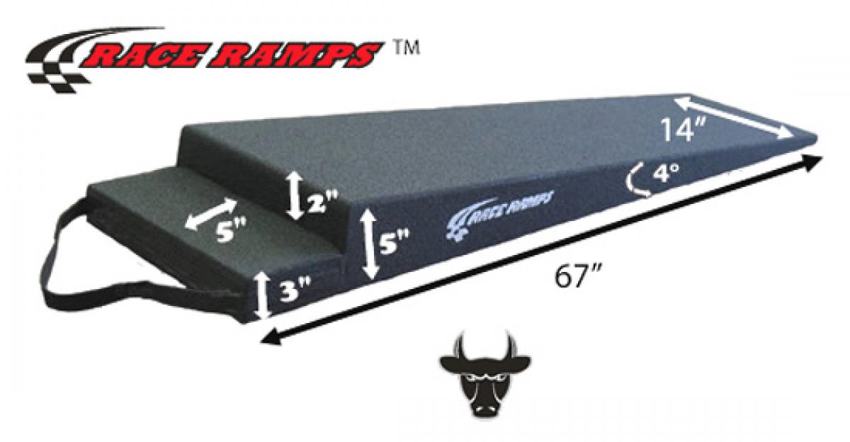 Corvette Race Ramps Trailer Ramps, 5" Set of 2
