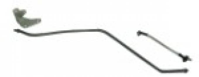Corvette Kickdown Linkage Set, 2x4, Powerglide, 1956-1957