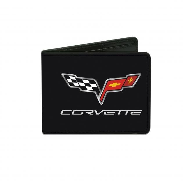 Corvette Bi-Fold Wallet with C6 Logo | Corvette Depot