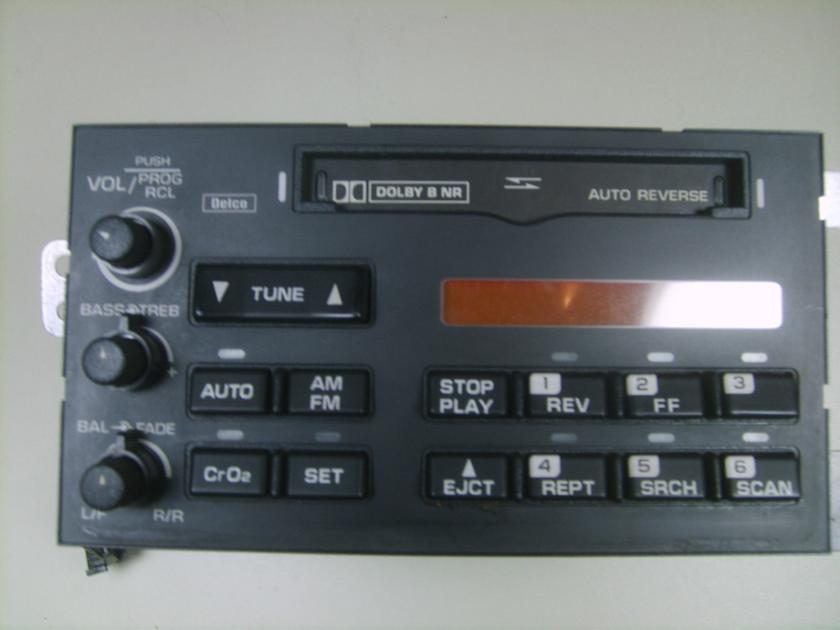 Corvette Radio, Remanufactured, 1994-1996 | Corvette Depot