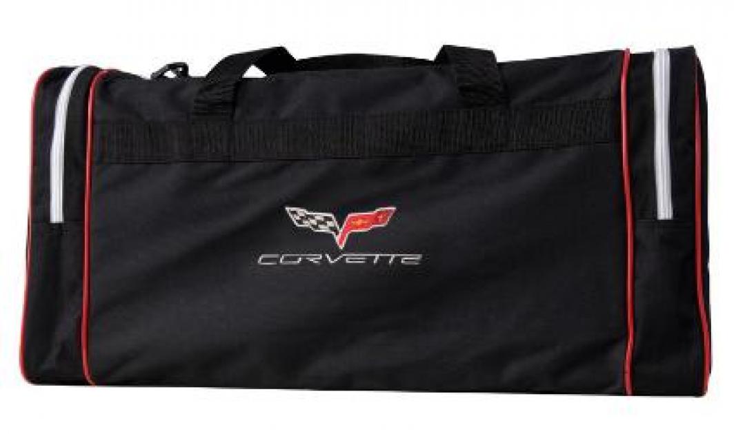 Corvette Duffel Bag with Embroidered Emblem | Corvette Depot