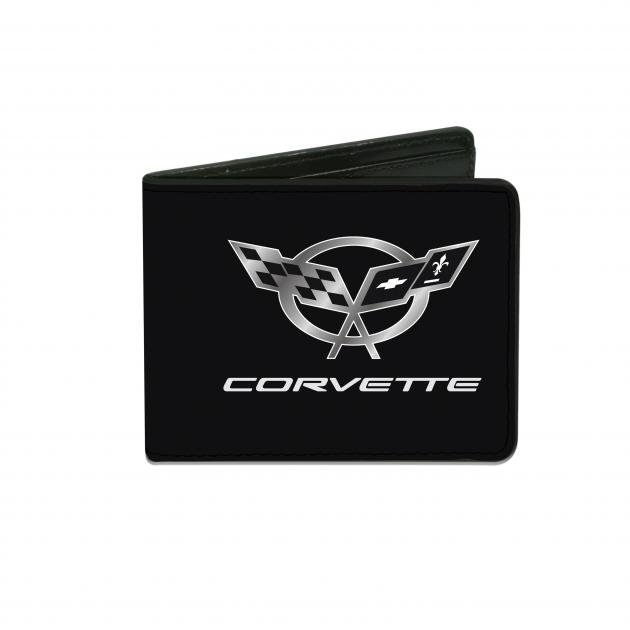 Corvette Bi-Fold Wallet with C5 Logo | Corvette Depot