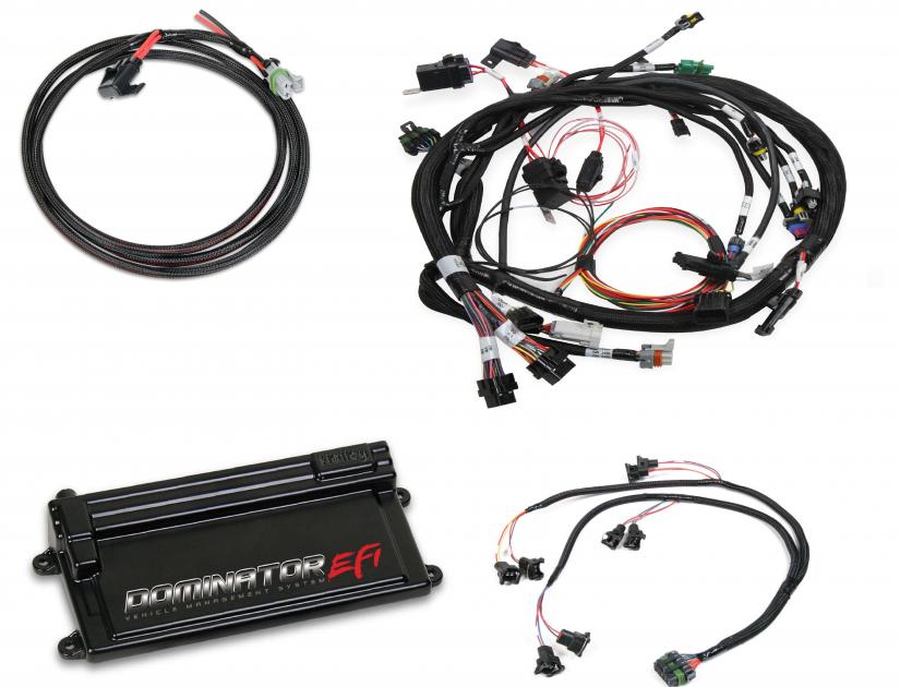 Holley EFI Dominator EFI Kit, Universal, COP Main Harness, with Coil on ...
