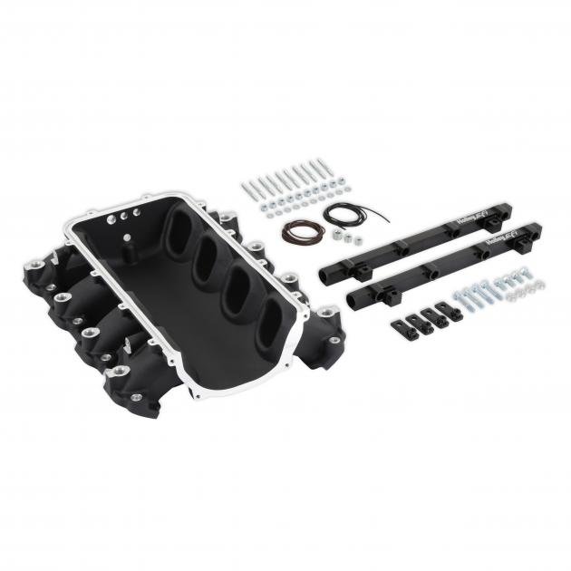 Holley EFI Holley Ultra Lo-Ram Manifold Base and Port Injection Fuel ...