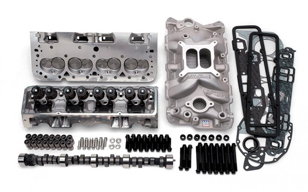 Edelbrock Power Package Top End Kit, E-Street, 315HP, 1957-1986 ...