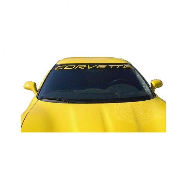 Corvette C5 Windshield Banner Decal, 1997-2004 | Corvette Depot