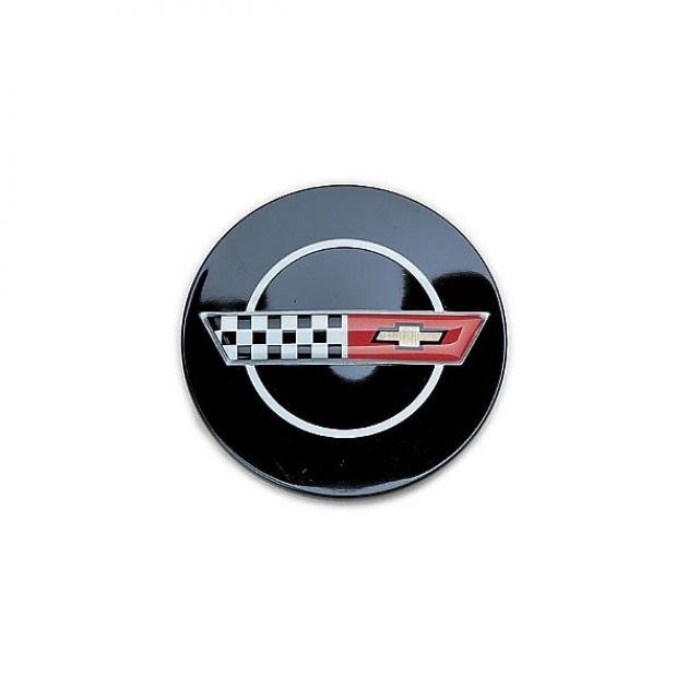 Corvette Wheel Emblem, Center Cap For Original Equipment Aluminum ...