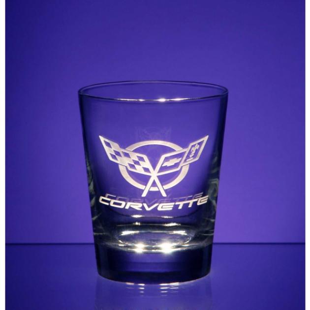 Corvette Glass, Heavy Base Double Old Fashioned, Set Of Four, 13 Ounce ...