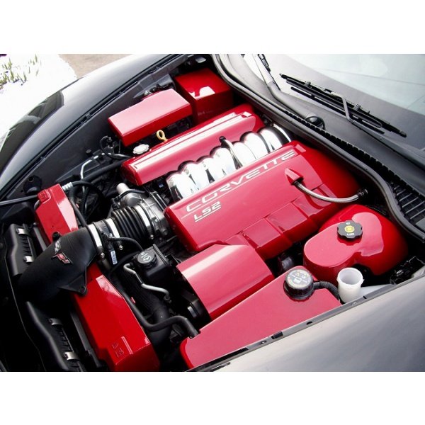 Corvette Body Color Engine Kit, LS2/ LS3, Pre-Painted, 2005-2013 ...