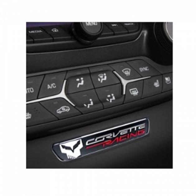 Corvette Jake Racing Logo Interior Badge, 2014-2017 | Corvette Depot