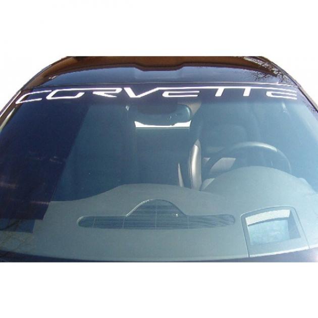Corvette C6 Windshield Banner Decal, 2005-2013 | Corvette Depot