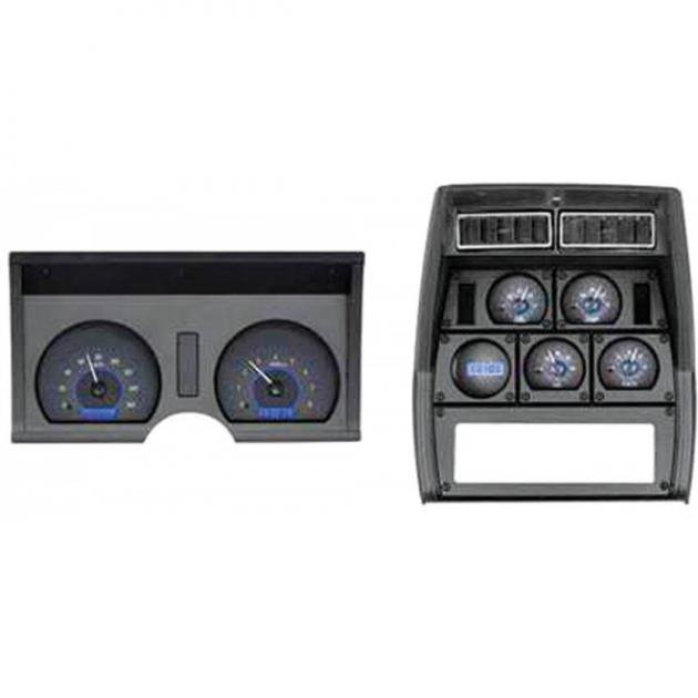 Corvette C3 VHX Series Digital Dash With Carbon Fiber StyleFace And ...