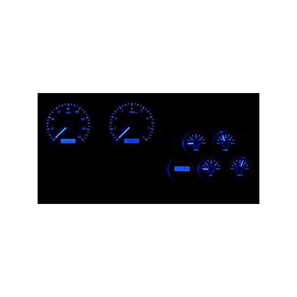 Corvette C3 VHX Series Digital Dash With Satin Alloy Style Face And ...