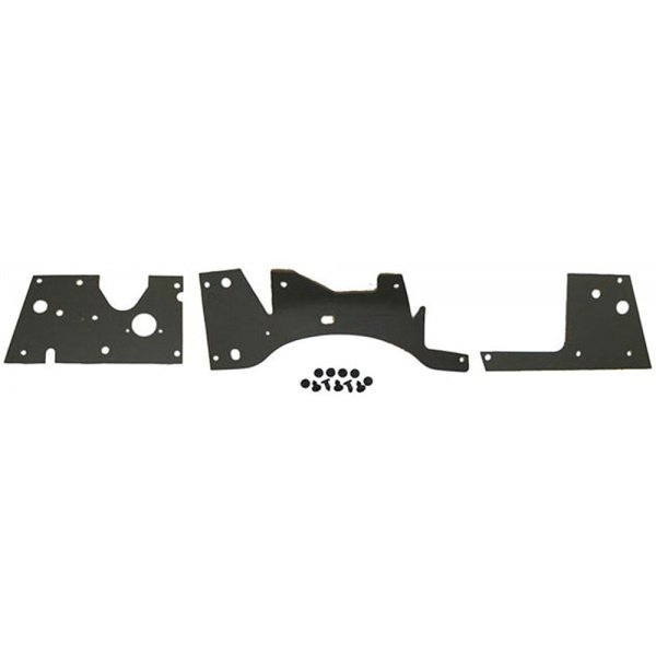 Corvette Insulation, Firewall, With Fasteners, With Fuel Injection And ...