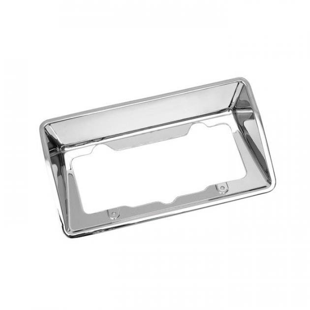 Corvette License Plate Housing Bezel, Rear, Driver Quality, 1968-1973 ...