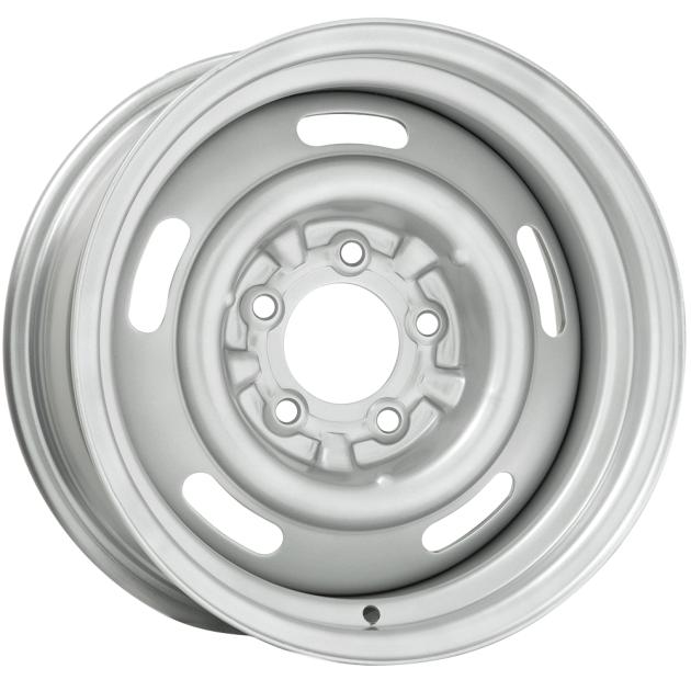 Wheel Vintiques 14x6 Camaro Style Rallye Silver 5x4.75" bolt 4 ...