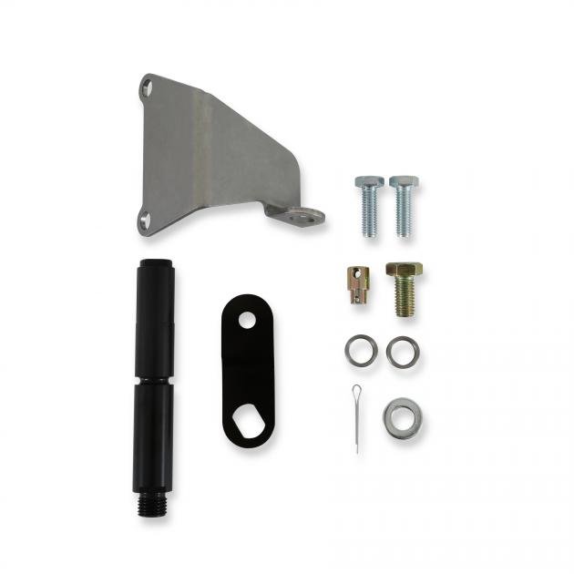 B&M Cable Bracket & Shift Lever Kit, Pro Gate Shifter, 4R100/E4OD 40508 ...
