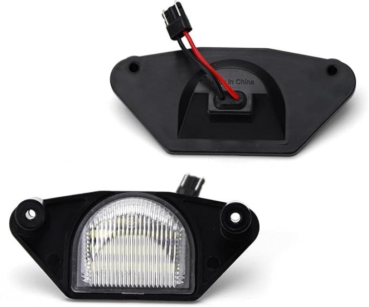 Redline Restomotive® GM Cars & Trucks LED License Plate / Spare Tire ...