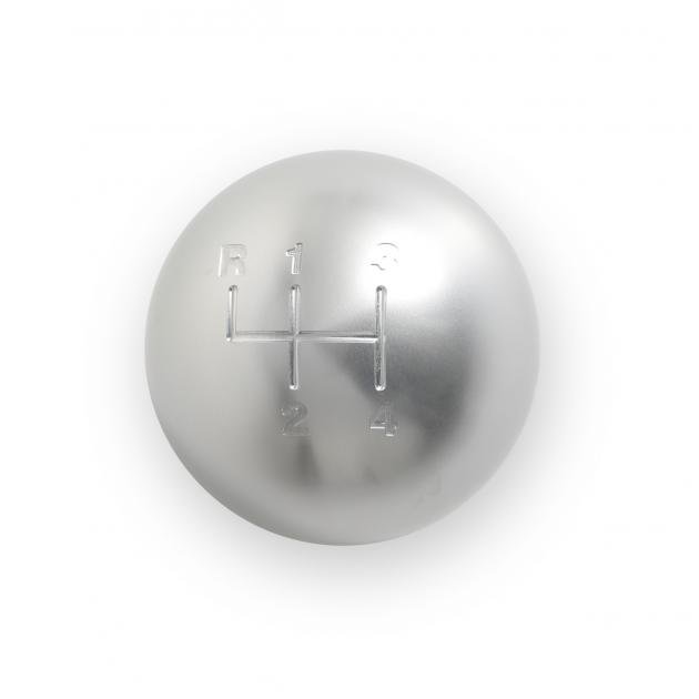Hurst Billet Shift Knob, 4-Speed Pattern, Silver 163402HST | Corvette Depot