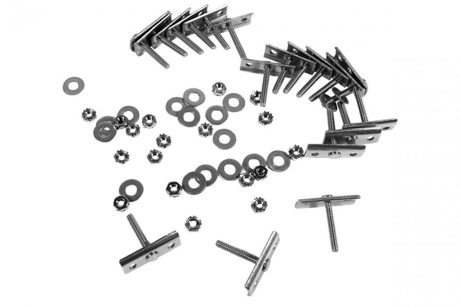 Corvette Fiberglass Bumper Retainer Set, Front or Rear, 1973-1996 ...