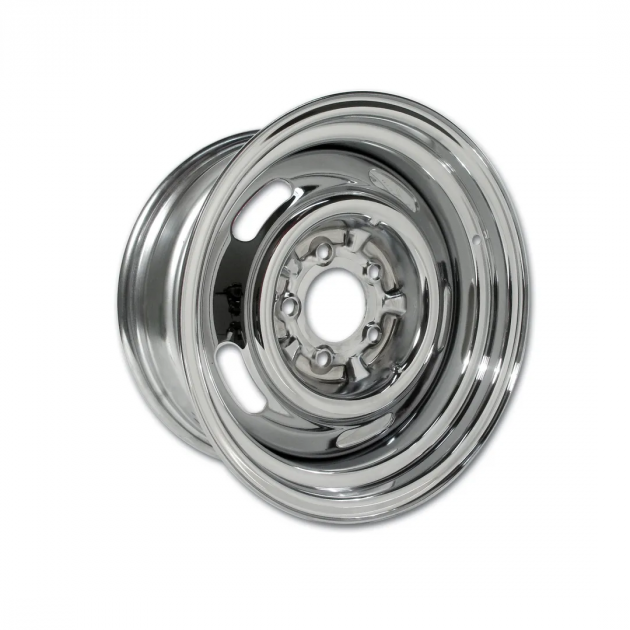 Corvette Rallye Wheel, Chrome 15X7, 1968