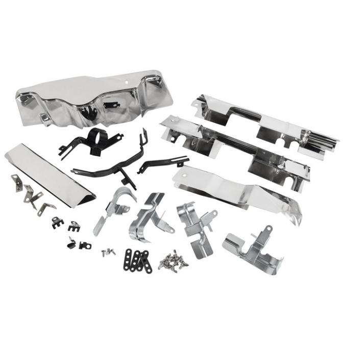 Corvette Ignition Shield Set, 283, 27 Piece, 1961 | Corvette Depot