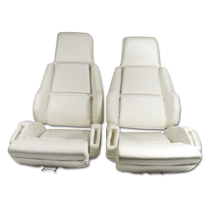 CA 1984-1988 Chevrolet Corvette Seat Foam Sport 4 Piece Set 7227 ...