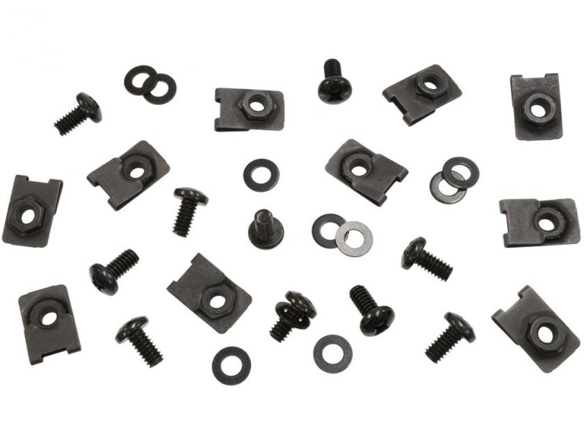 63-64 Grille Mounting Screws with Washers and Nuts | Corvette Depot
