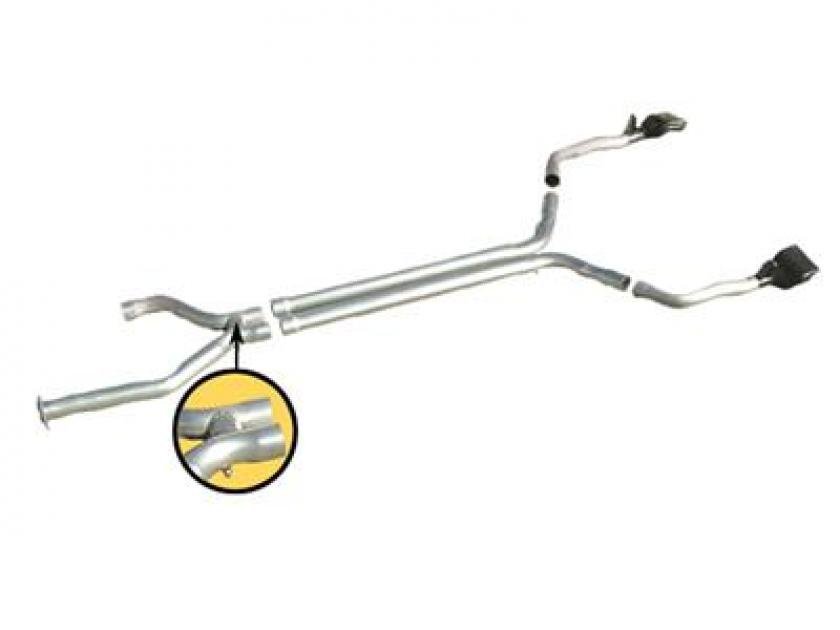 96 Straight Pipe / True Dual Exhaust System With LT1 Muffler ...