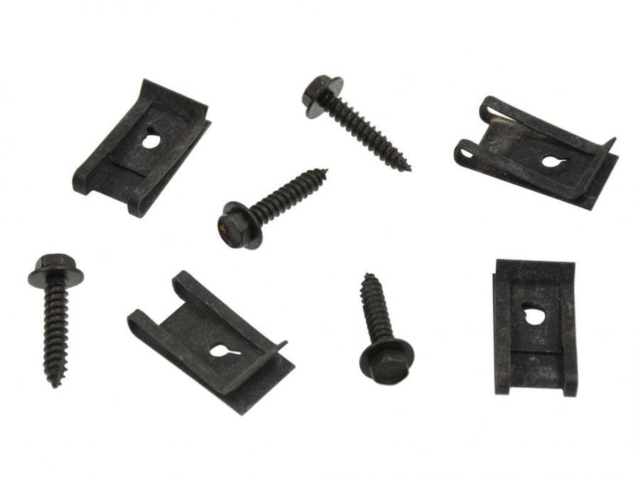 76-77 Front Air Cleaner Duct Mounting Screws With Nut | Corvette Depot