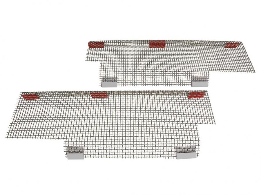 97-04 Rear Bumper Duct Grille / Screen - Stainless Steel | Corvette Depot