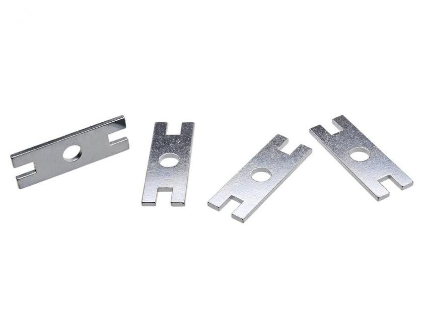 63-65 Fuel Injection Nozzle Block Retainers Set - 4 Pieces | Corvette Depot