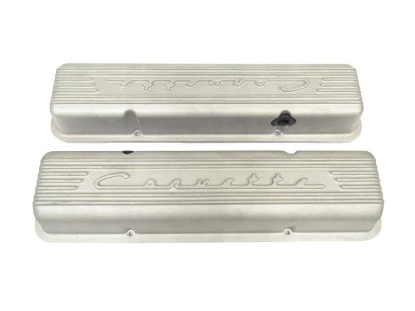 59-82 Valve Covers - 283 / 327 / 350 Ribbed With PCV & Breather Holes ...