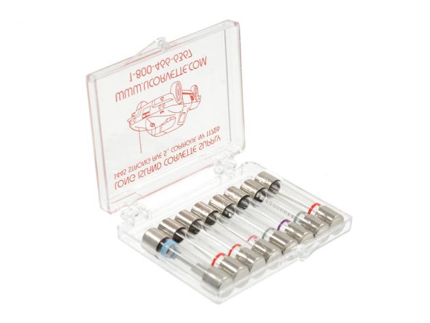 66 Fuse Set - Correct Color Coded 8 Pieces | Corvette Depot